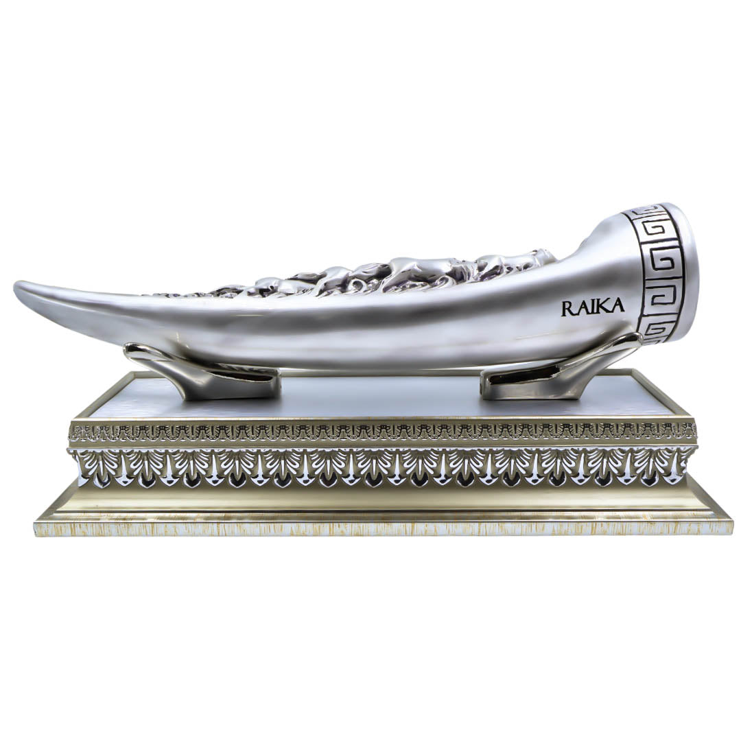 Raika's Horn Tusk With Base Antiq Emery – Aabhushan- RAIKA